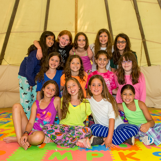 inside-tee-pee - Camp Danbee