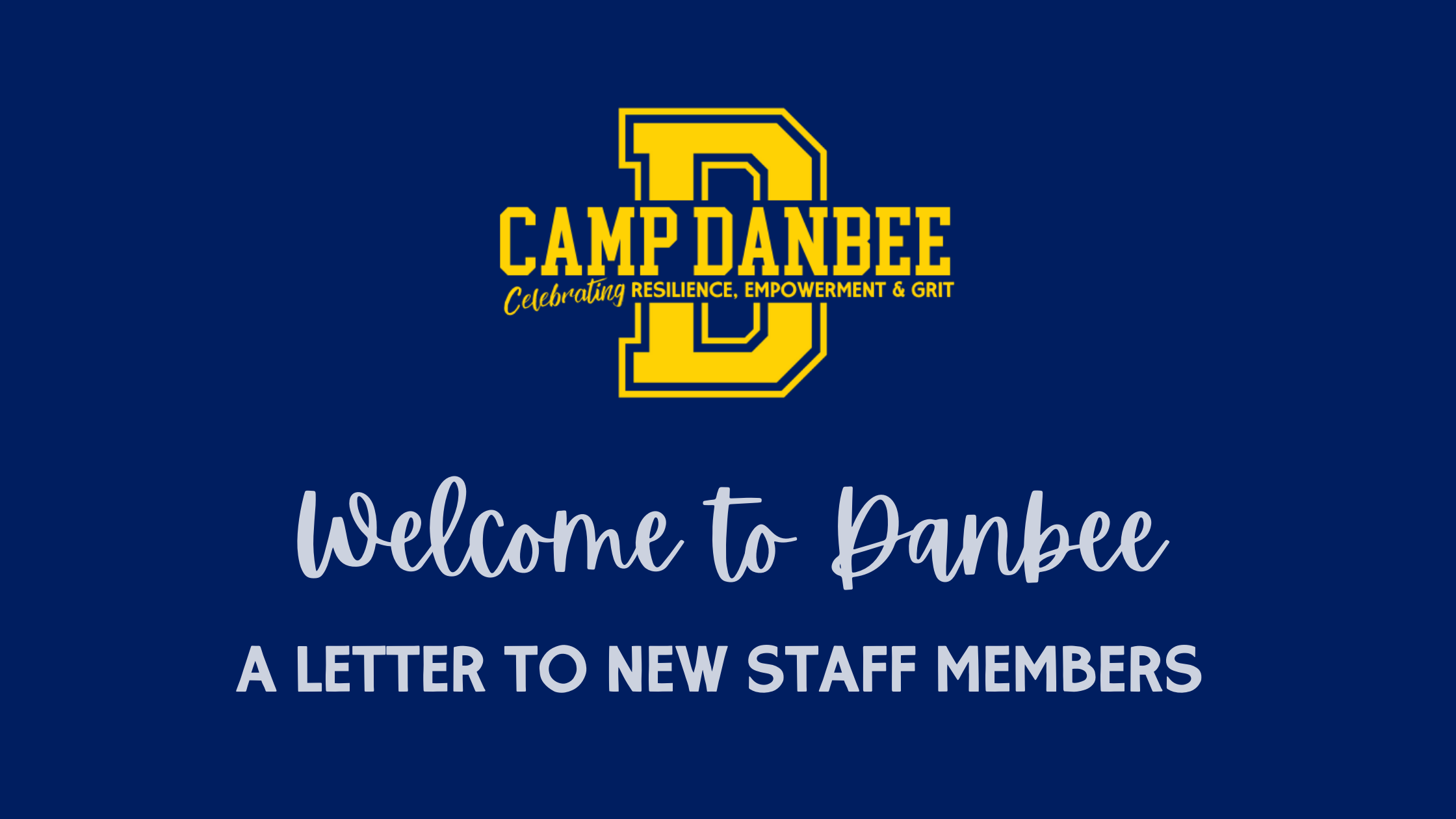 Camp Danbee Blog Banners - Camp Danbee